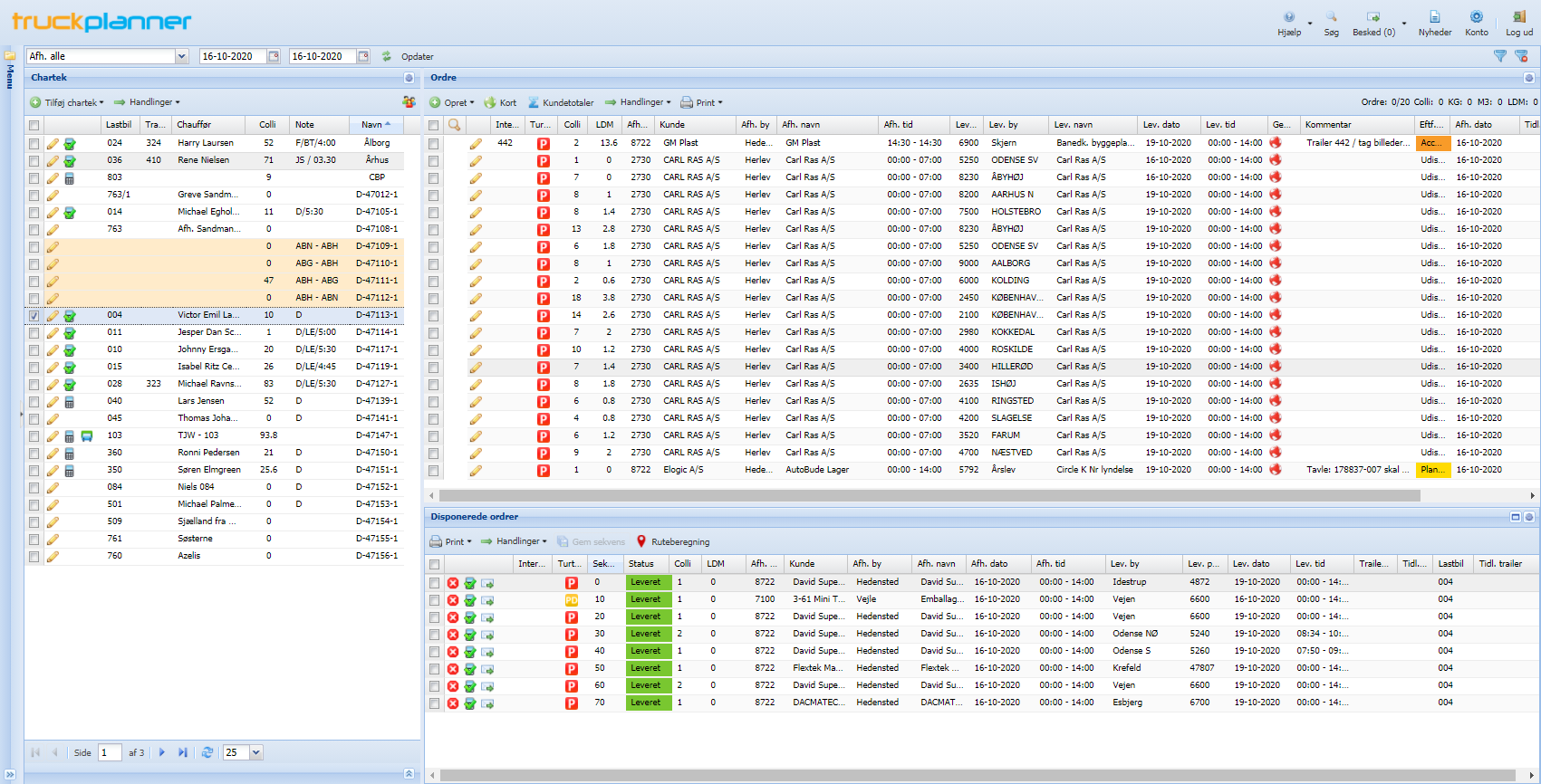 Products - Truckplanner TMS